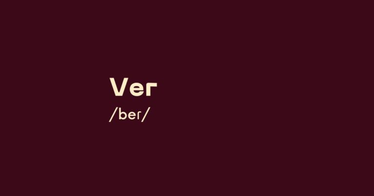 Ver – Hola Vocab – Spanish Word of the Day