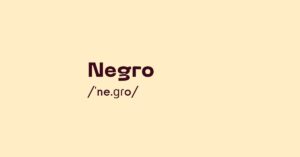 Negro – Hola Vocab – Spanish Word of the Day